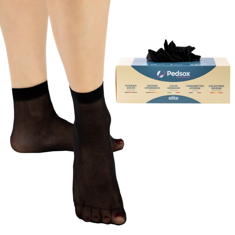 Knee high disposable socks